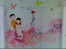 Hand-geverfde muur kuns - Bladsye [3] - Wêreld ensiklopediese kennis