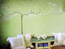 Hand-geverfde muur kuns - Bladsye [1] - Wêreld ensiklopediese kennis